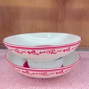 Hello Kitty | Dining | Sanrio Hello Kitty Large Ceramic Bowls 9 Set Of ...